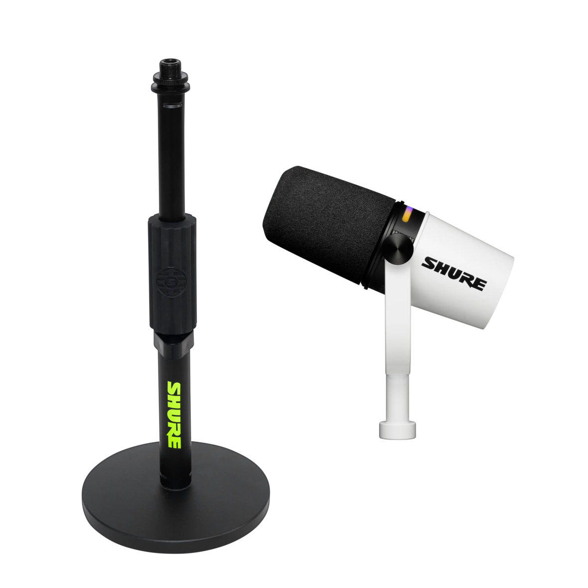 MV7+ and Gator Desktop Stand - MV7+ XLR/USB Speech Microphone + Gator ...